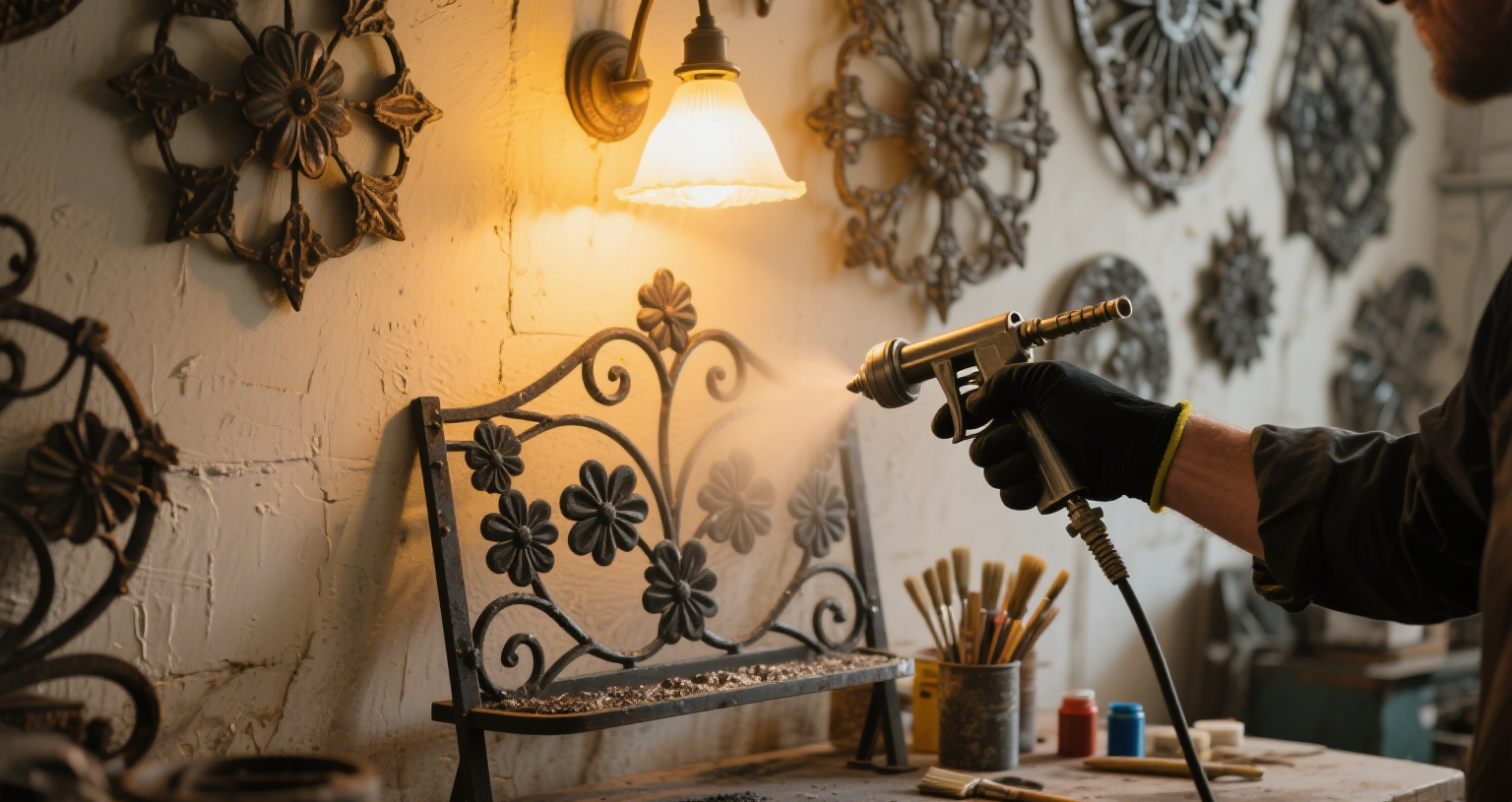 Powder coating industrial application explanation